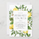Watercolor Lemon Frame Retirement Luncheon Invitation | Zazzle