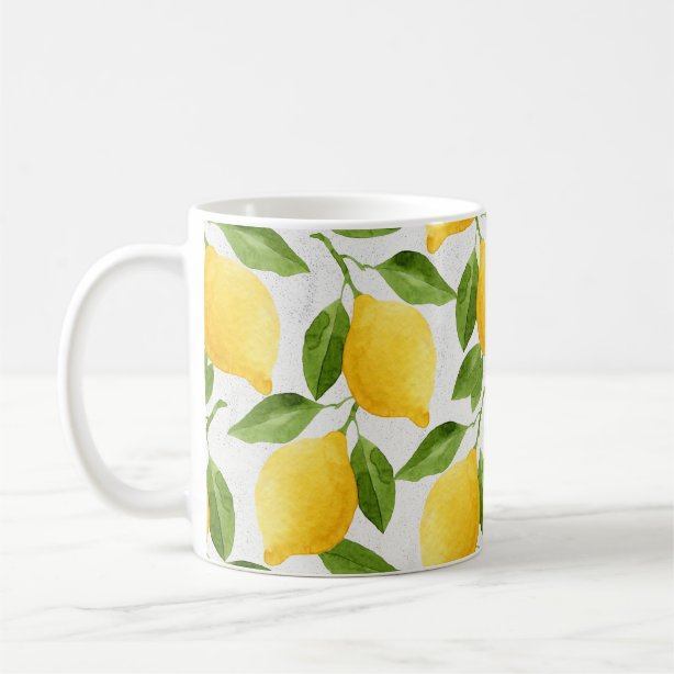Lemon Mugs - No Minimum Quantity | Zazzle