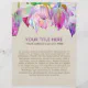 Watercolor Lotus Flower Flyer | Zazzle