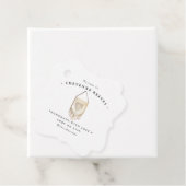 Watercolor Macrame Logo | Business Hang Tag | Zazzle