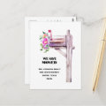 Watercolor Mailbox We Have Moved Announcement Postcard | Zazzle