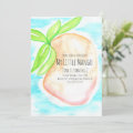 Watercolor Mango Hand Painted Tropical Invitation | Zazzle