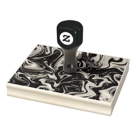 Watercolor Marble Texture Rubber Stamp 4X5 | Zazzle.com