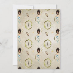 Watercolor Mermaid Bachelorette Party Invitation | Zazzle