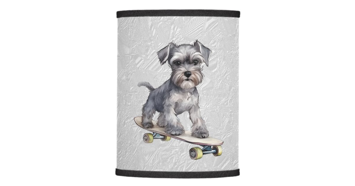 Watercolor Miniature Schnauzer Lamp Shade | Zazzle