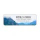Watercolor Mountain Label | Zazzle
