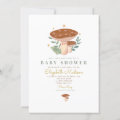 Watercolor mushrooms Baby Shower Invitation | Zazzle