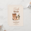 Watercolor Nash Bash Bachelorette Party Invitation | Zazzle