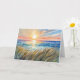 Watercolor Ocean Sunrise Birthday Card | Zazzle
