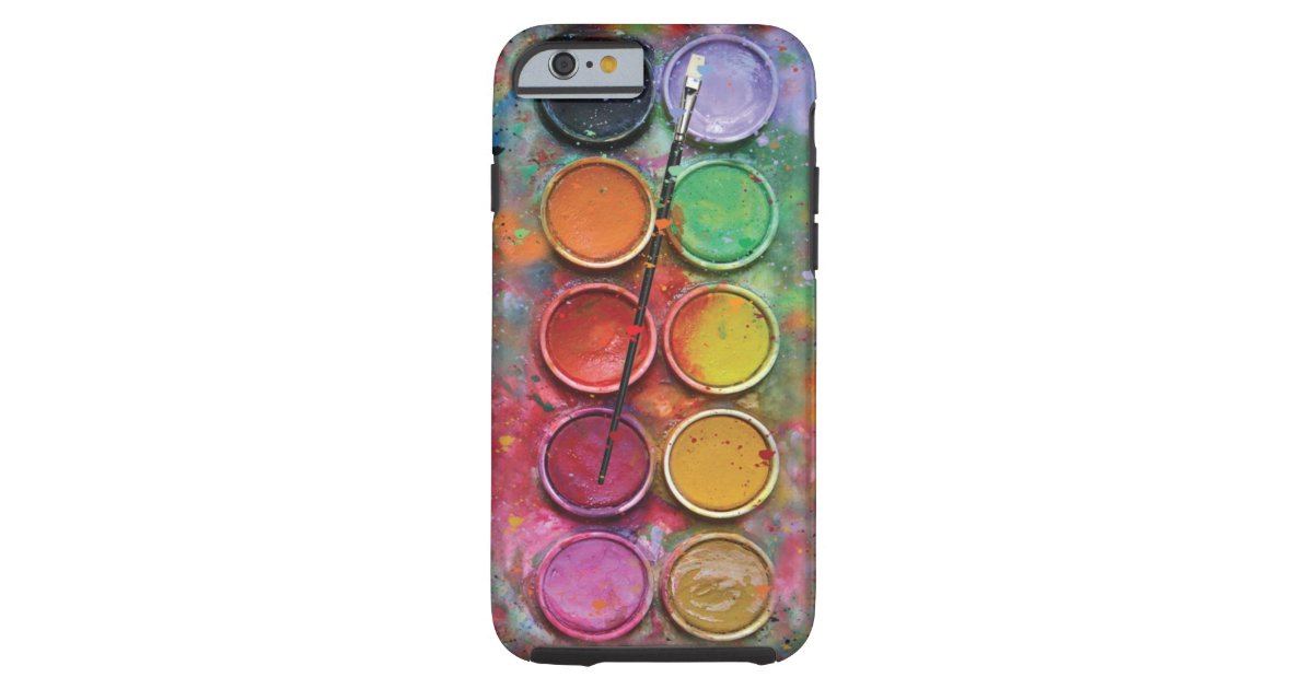 Watercolor Paintbox Case-Mate iPhone Case | Zazzle