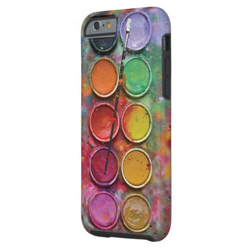 Watercolor Paintbox Case-Mate iPhone Case | Zazzle