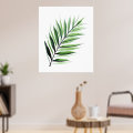 Watercolor Palm Poster | Zazzle