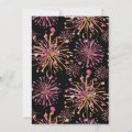 Watercolor Pastel Firecracker, Fireworks Birthday Invitation | Zazzle