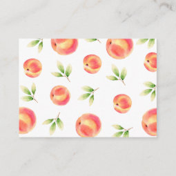 Watercolor Peach Baby Shower Book Request Card | Zazzle