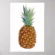 Watercolor pineapple poster | Zazzle