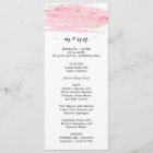 Pink Gold Sparkle Round Menu ffe3ea | Zazzle.com