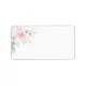 Watercolor Pink Rose Label BLANK | Zazzle