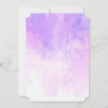 Watercolor purple baby shower. Lavender modern Invitation | Zazzle
