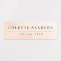 Watercolor Rainbow Waterproof Name Labels | Zazzle