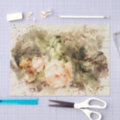 Watercolor Rose Tissue Paper | Zazzle