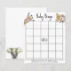 Watercolor SAFARI animals - Baby shower bingo game | Zazzle