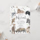 Watercolor Safari Calling All Animals Birthday Invitation | Zazzle