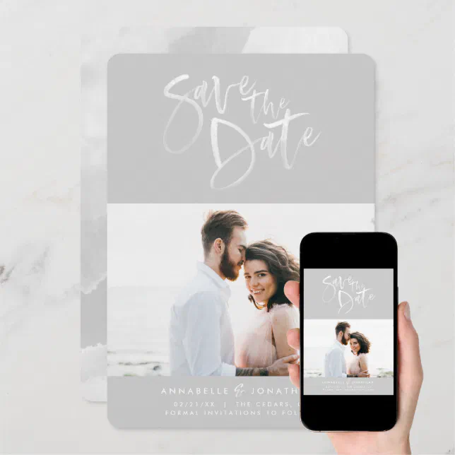 watercolor save the date | Zazzle