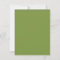 Watercolor Scenic Golf Theme 80th Birthday Flat Thank You Card | Zazzle
