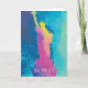 Watercolor Statue of Liberty Card | Zazzle