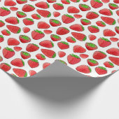 Watercolor Strawberry Wrapping Paper | Zazzle