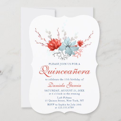 Watercolor Succulent Floral Botanical Invitation | Zazzle