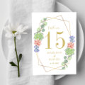 Watercolor Succulent Terrarium Wedding Table Number | Zazzle