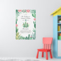 Watercolor Succulents Wedding Welcome Poster | Zazzle