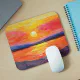 Watercolor Sunset Mousepad | Zazzle