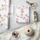 Watercolor Sweet Pea Flower Pattern Floral Design Wrapping Paper | Zazzle