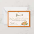 Watercolor Thanksgiving Turkey Thankful Note Card | Zazzle