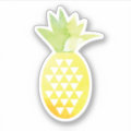 Watercolor Tropical Pineapple Sticker | Zazzle
