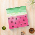 Watercolor Watermelon Binder | Zazzle