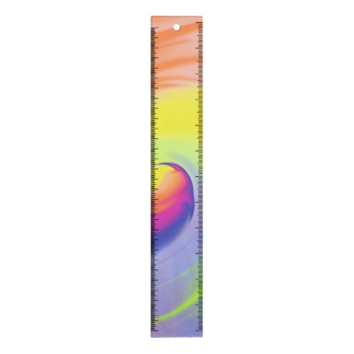Watercolor Wave - 12 inch Ruler | Zazzle