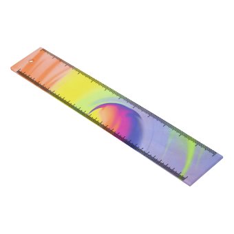 Watercolor Wave - 12 inch Ruler | Zazzle