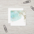 Watercolor Waves and Sand Pastel Business Card | Zazzle