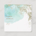 Watercolor Waves and Sand Pastel Business Card | Zazzle