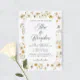 Watercolor Wildflower Frame Wedding Invitation | Zazzle