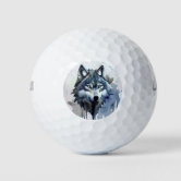 wolf head logo golf