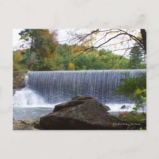 Waterfall at Banner Elk, North Carolina Postcard | Zazzle.com