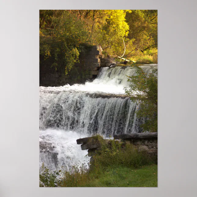 Waterfall Photo Poster | Zazzle
