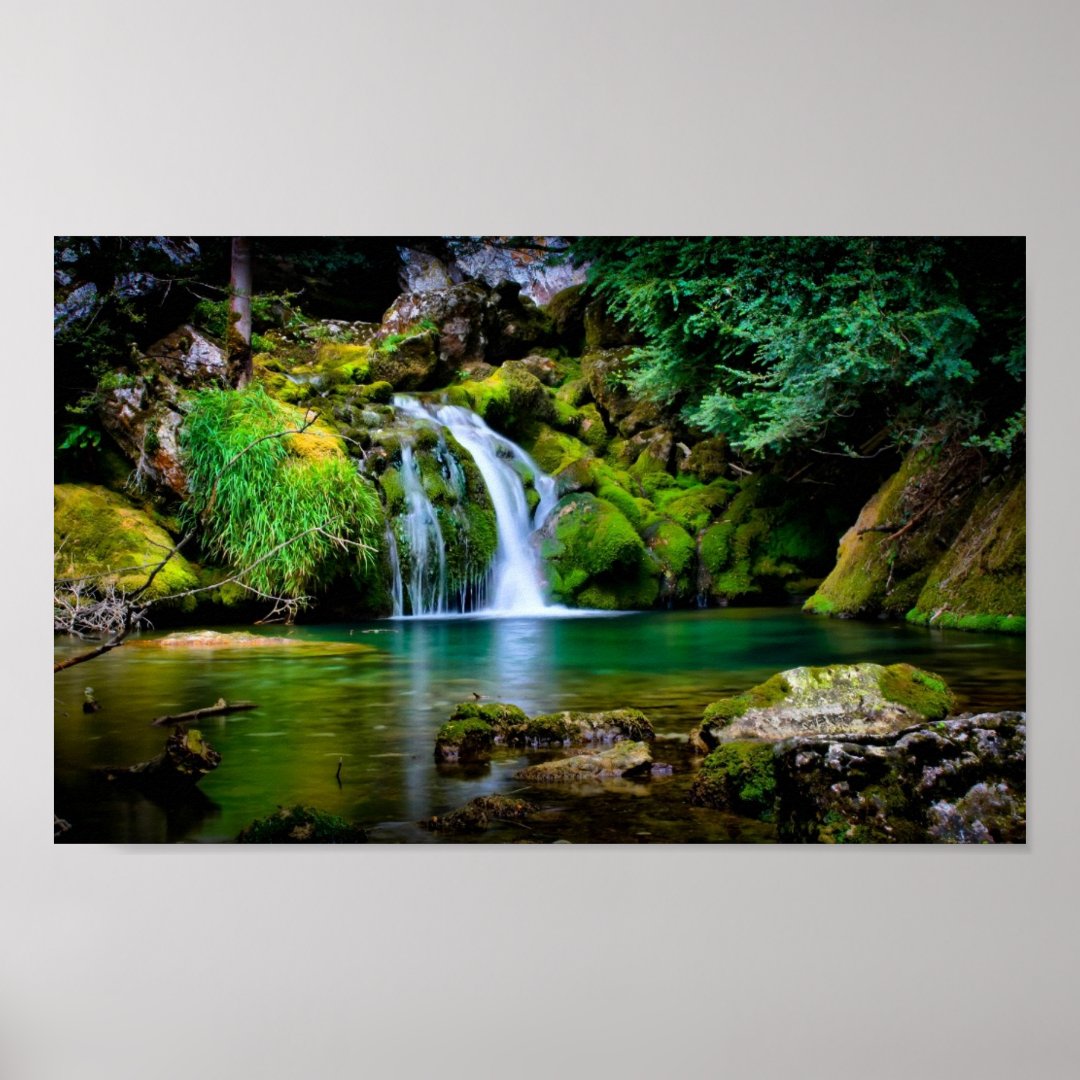 Waterfall Poster | Zazzle