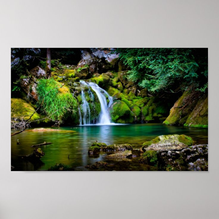 Waterfall Poster | Zazzle