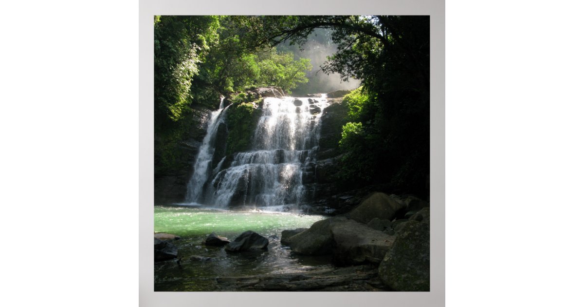 Waterfall Poster | Zazzle