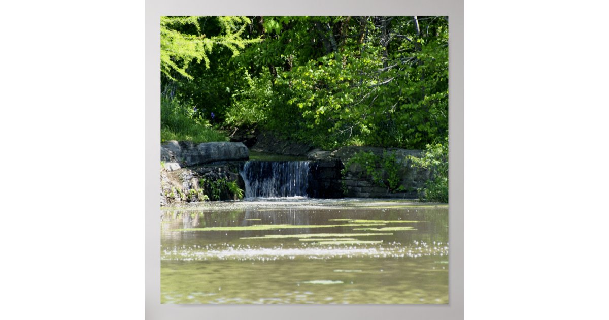 waterfall poster | Zazzle